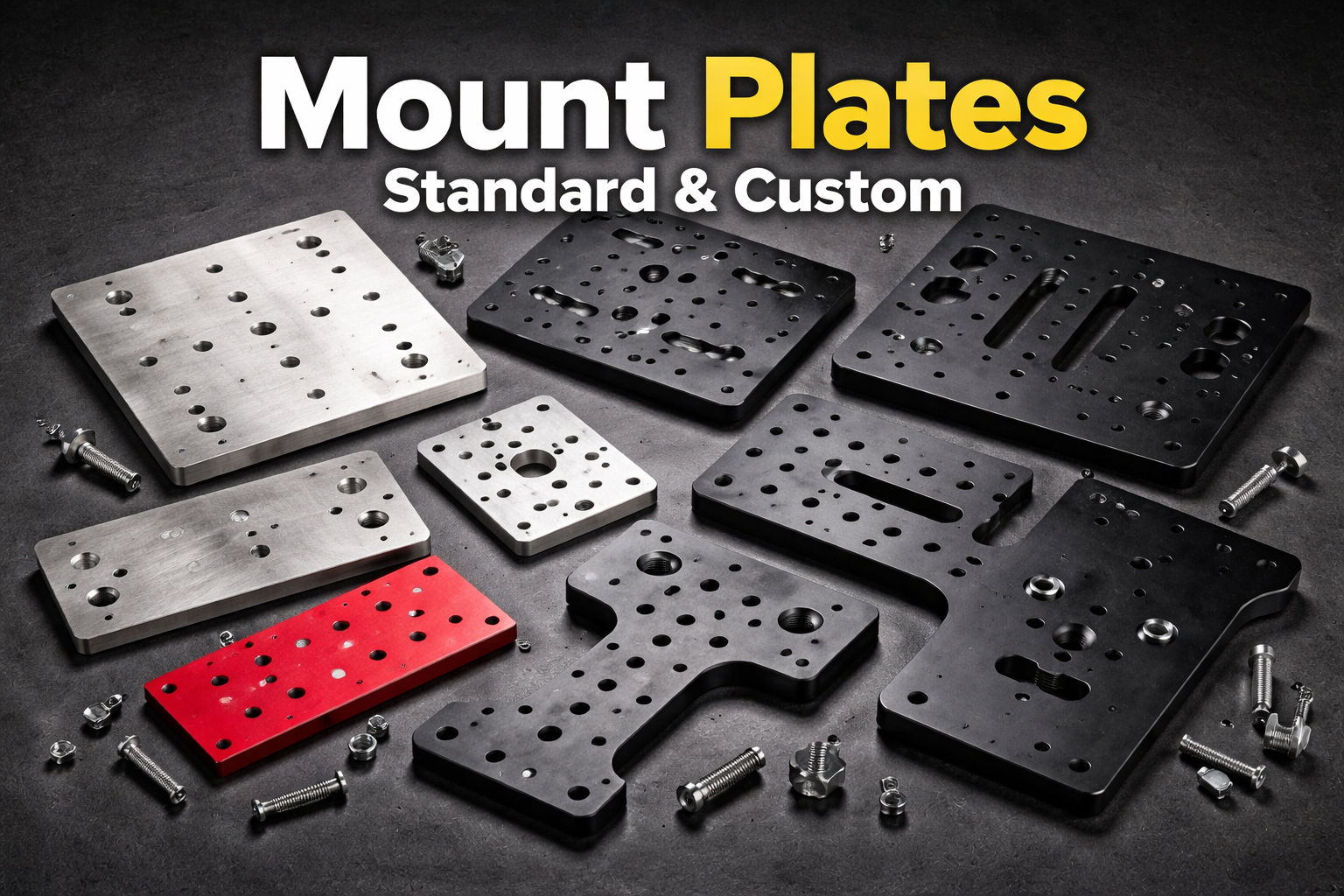 Mount Plates – Standard & Custom – RM Engineering and automation