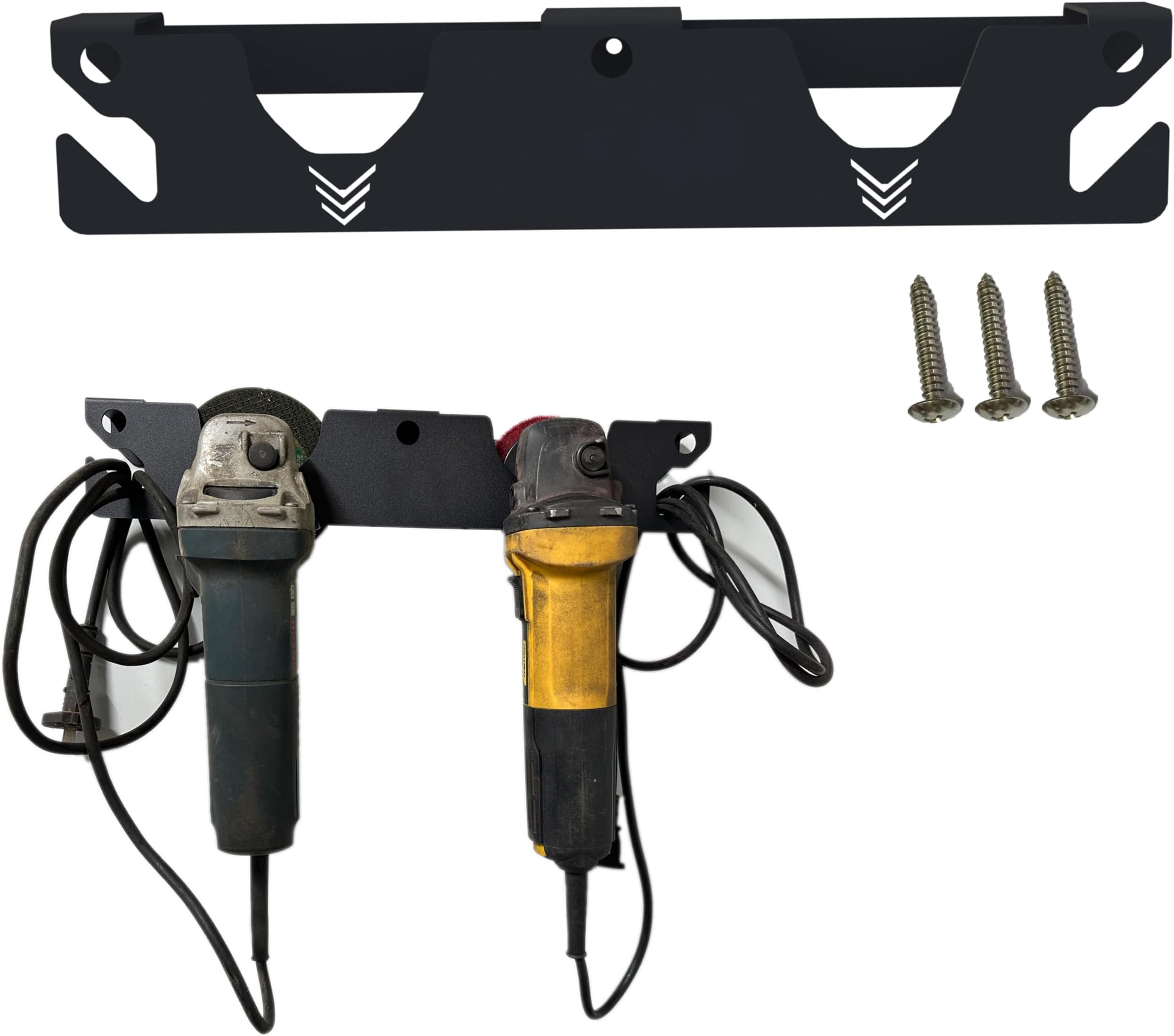 Angle Grinder Holder Metal Angle Grinder Rack with Cord Hanger Wall Mo ...